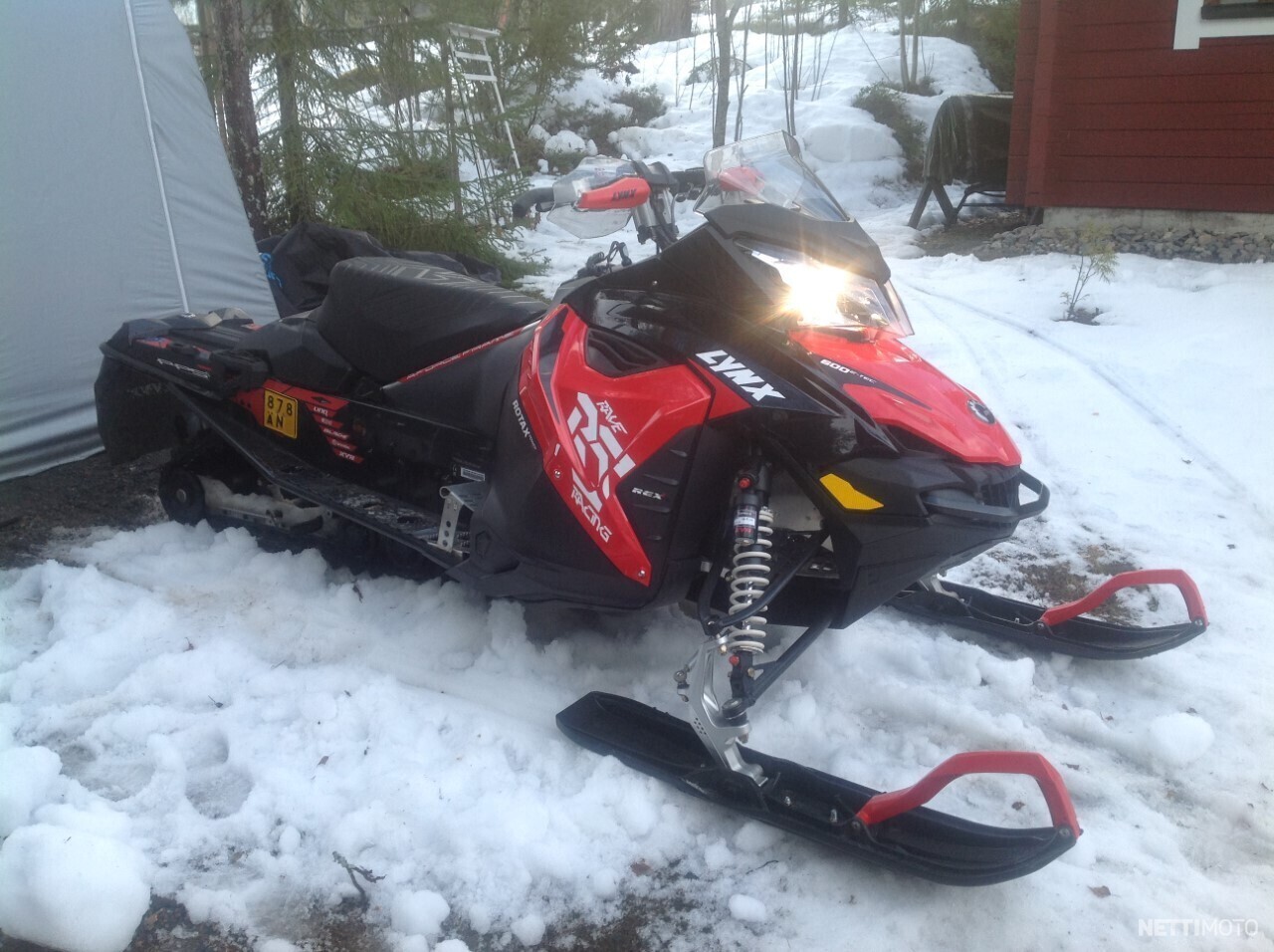 Lynx Rave RE 600 E-tec RS-kit 600 cm³ 2018 - Nilsiä - Moottorikelkka ...