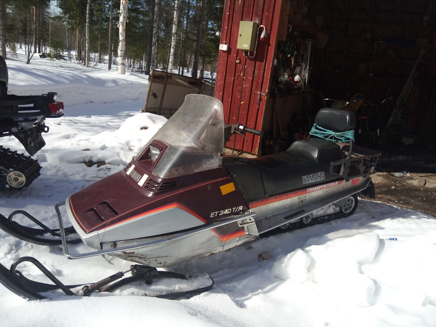 Yamaha ET ET TRANSPORTER/R 350 cm³ 1989 - Pudasjärvi - Moottorikelkka ...