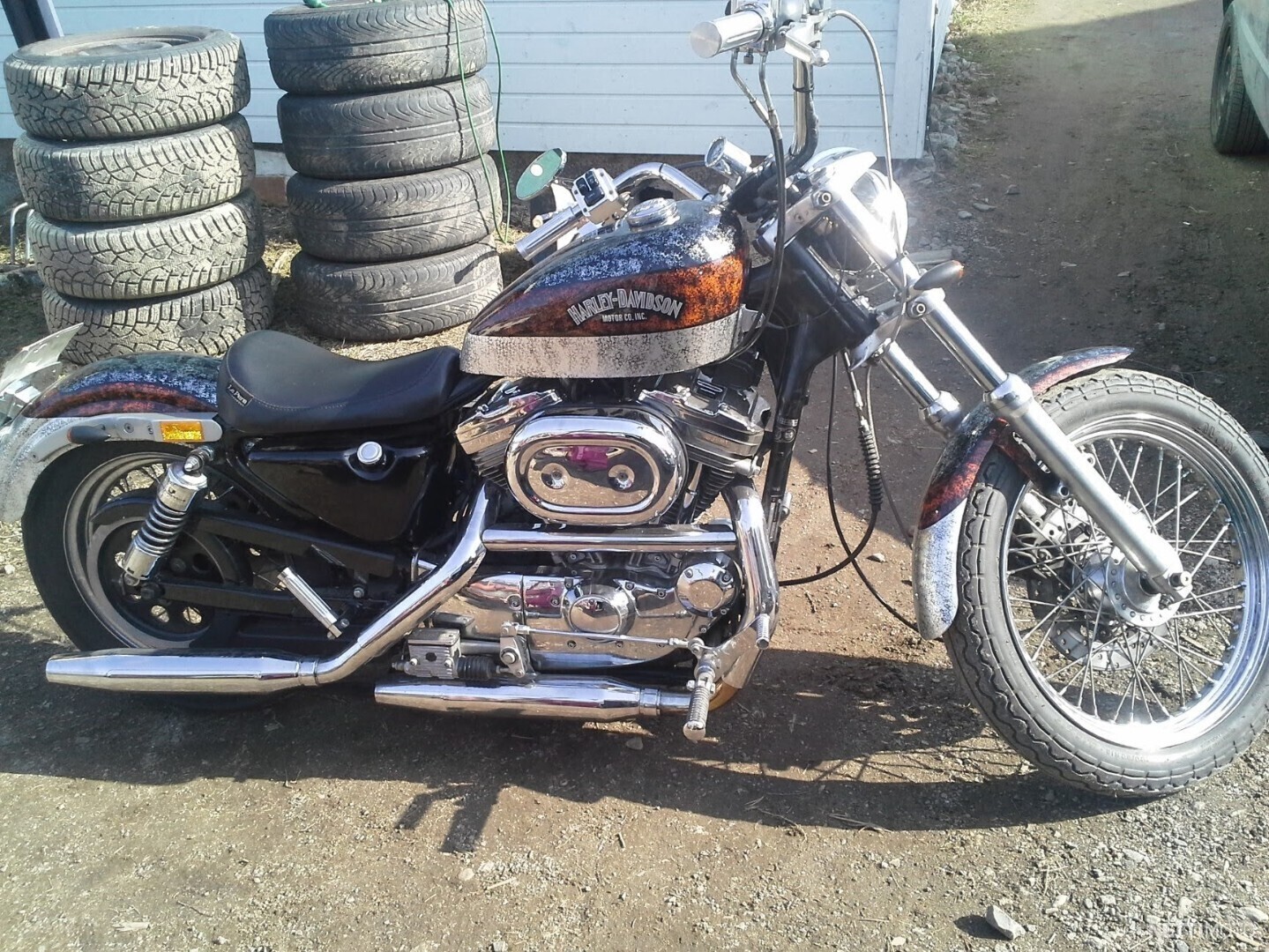 Harley-Davidson Sportster 883 900 cm³ 1991 - Kajaani - Moottoripyörä ...