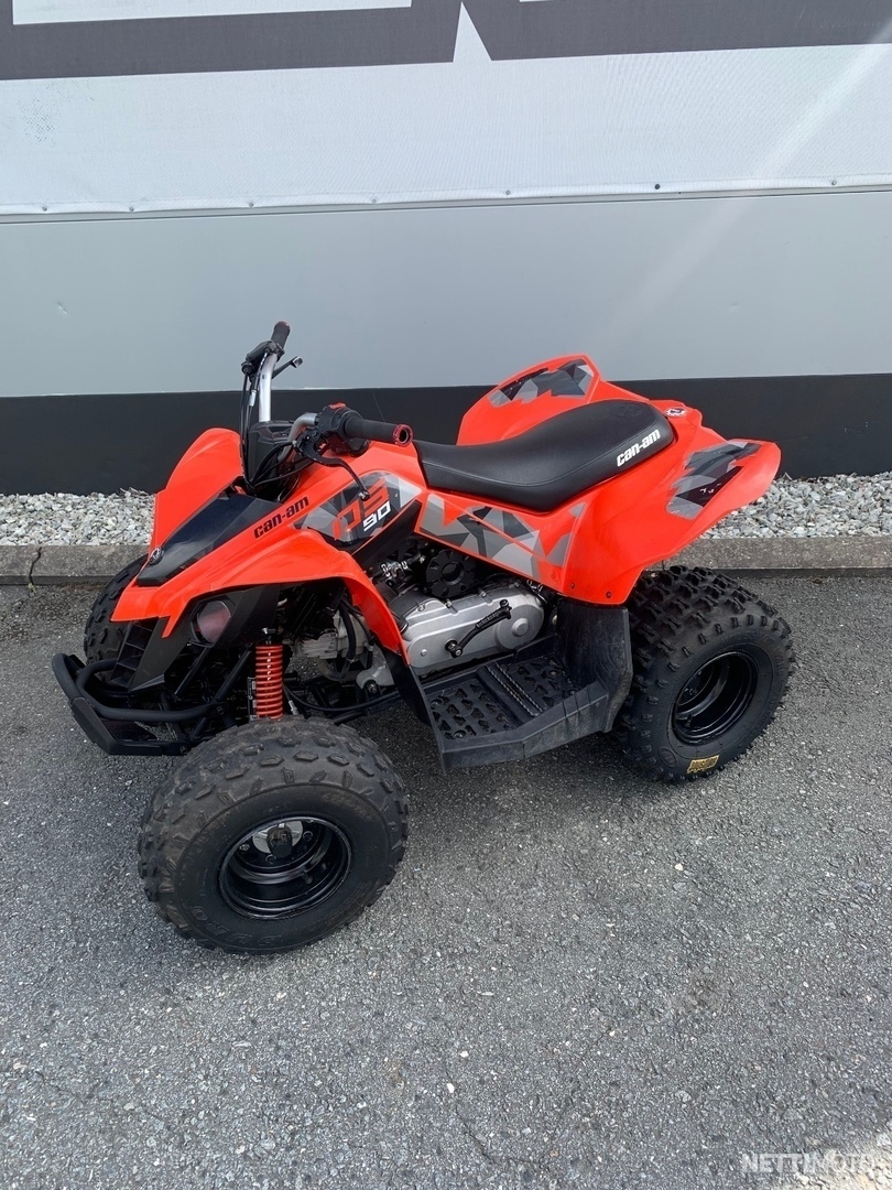 Can-Am DS 90 CVT Toimiva ja hyvä lasten peli 90 cm³ 2016 - Pori ...