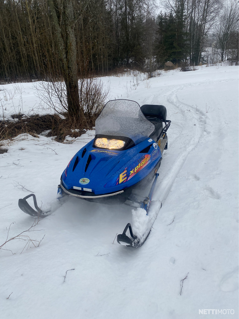 Lynx Explorer Pakki ja startti 500 cm³ 2001 - Nokia - Moottorikelkka ...