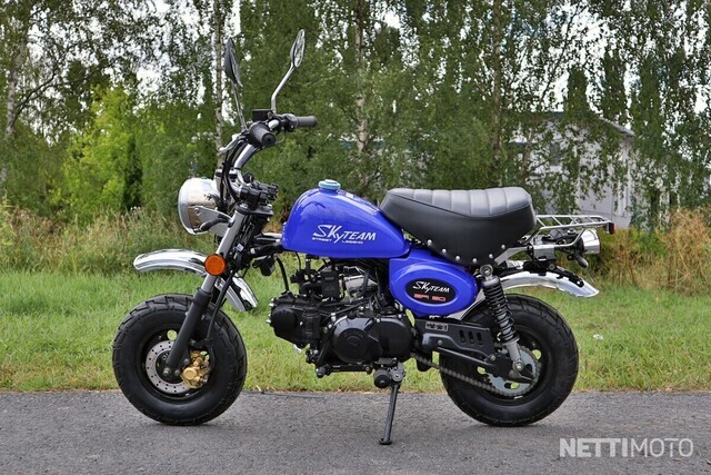 Skyteam Manki 1kpl sininen esittelymalli,MANKI EFI 50 CC,Ajaton ...
