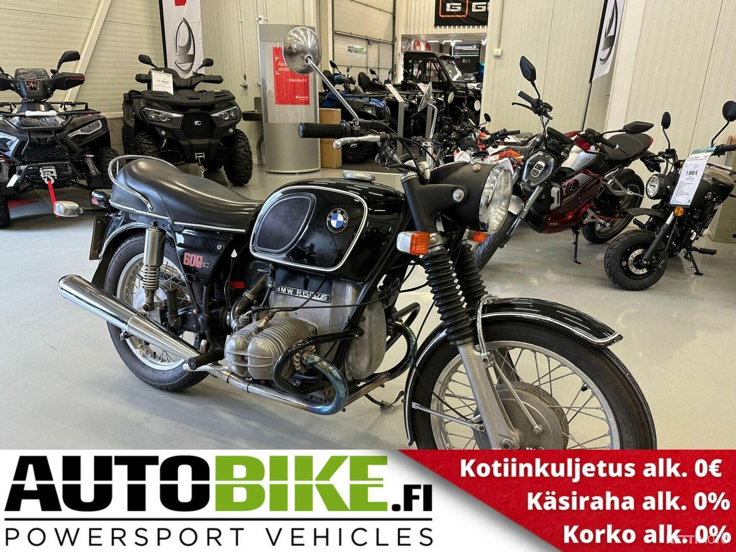 BMW R R60/5 *Harvinainen / Museokilvissä* 600 cm³ 1972 - Tuusula - Moottoripyörä - Nettimoto