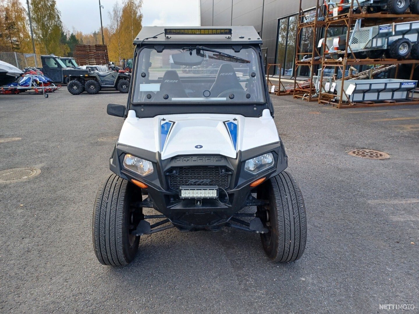 Polaris RZR 570 T-kortilla ajettava 60km/h lämpöohjaamollinen traktori ...