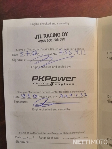 Muu merkki Muu malli Exprit Rotax Max Senior Evo 125 cm³ 2022 ...