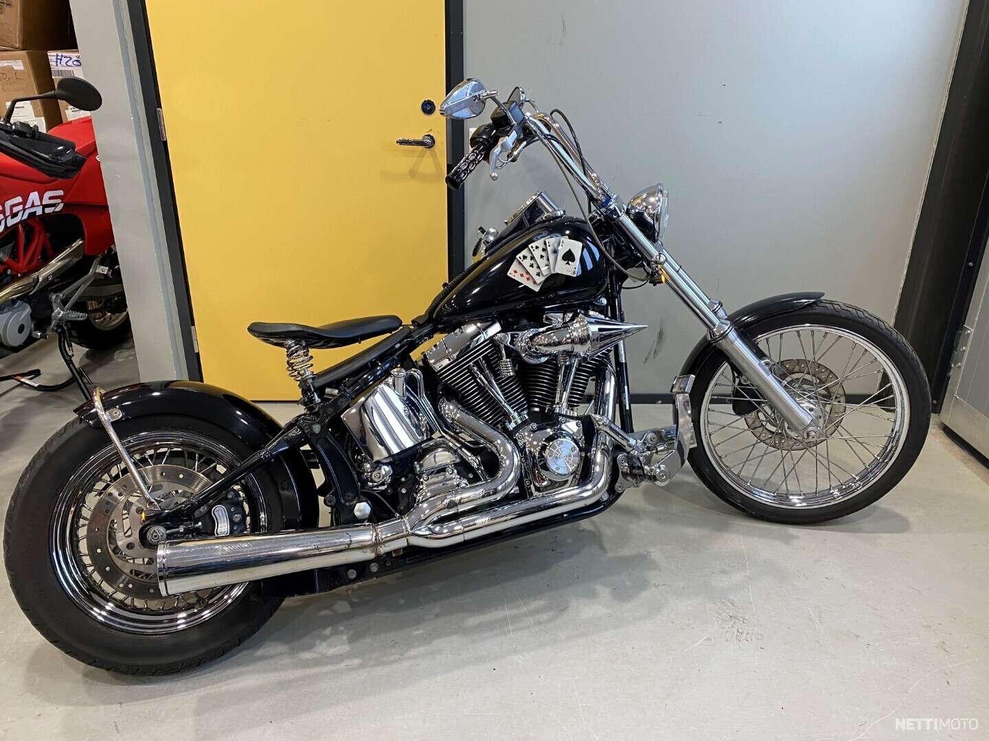 Harley-Davidson Softail FLSTFI Fat Boy Softail Rahoitus ilman käsirahaa ...