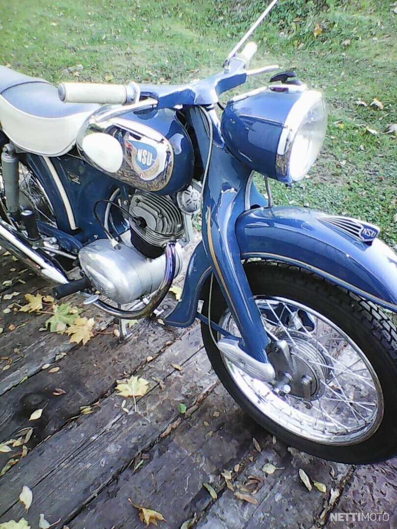 NSU Maxi 175 museoajoneuvo 175 cm³ 1967 - Kiukainen - Moottoripyörä ...