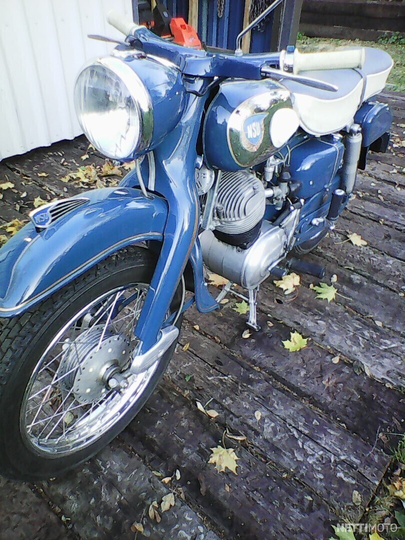 NSU Maxi 175 museoajoneuvo 175 cm³ 1967 - Kiukainen - Moottoripyörä ...