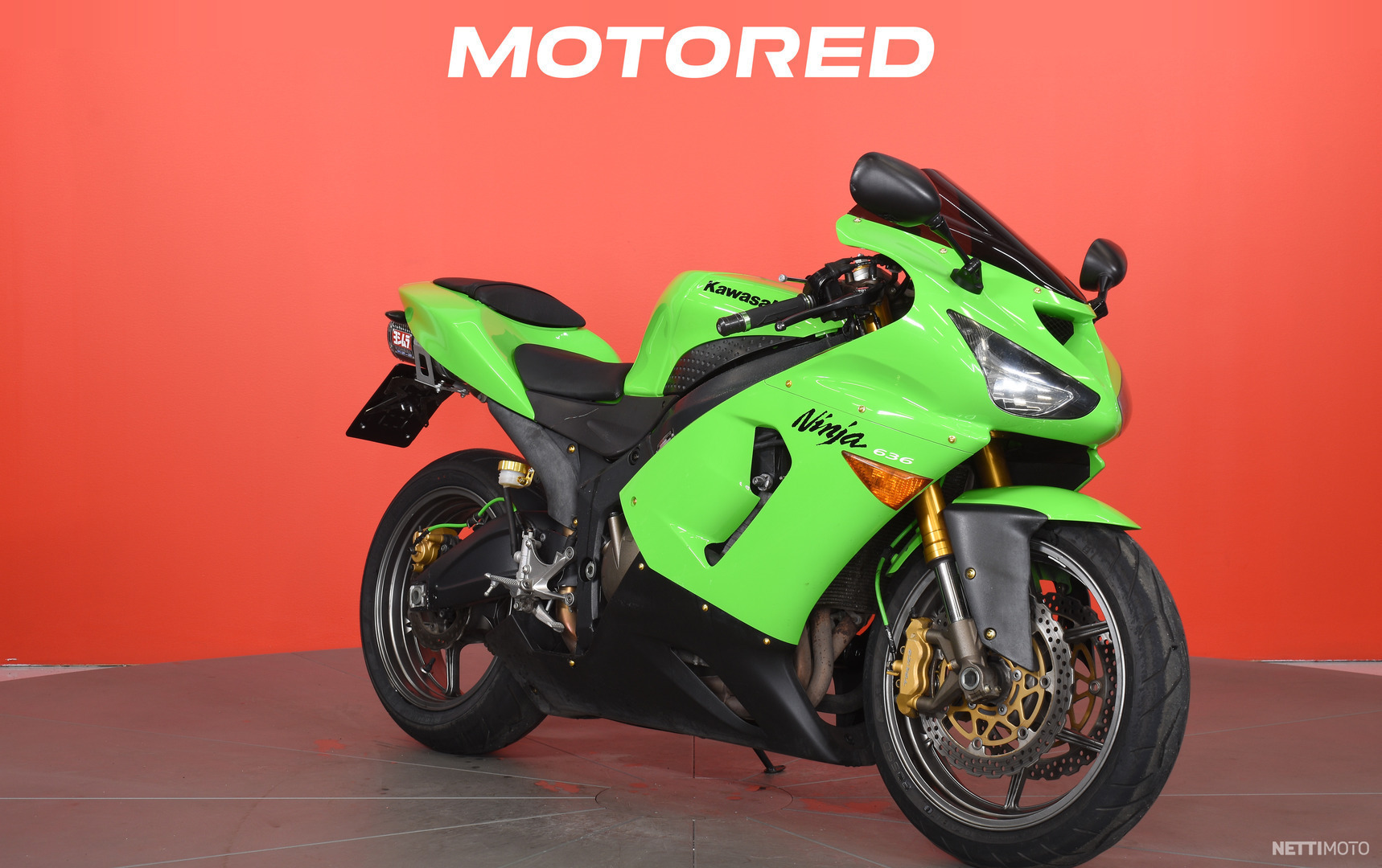Kawasaki ZX-6R * Yoshimura, Suomi-Pyörä, Ohjausiskunvaimennin * 650 cm³ ...