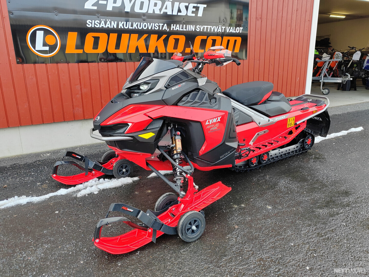 Lynx Rave RE 600R E-TEC 3500 10.25" kosketusnäyttö 2024 600 cm³ 2024 ...