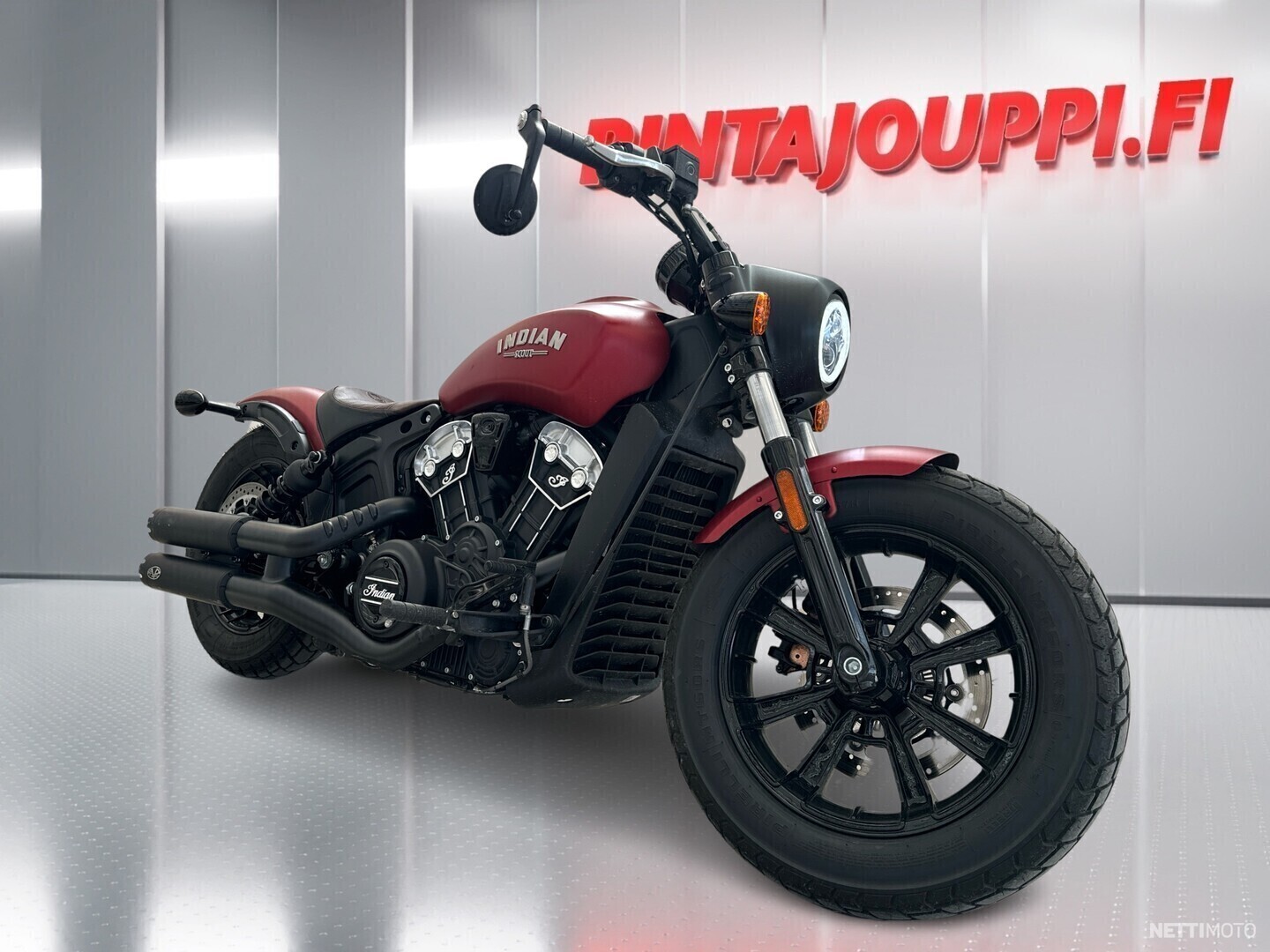 Indian Scout Bobber - 3kk lyhennysvapaa - Ruby Smoke, V-Performance 1 ...