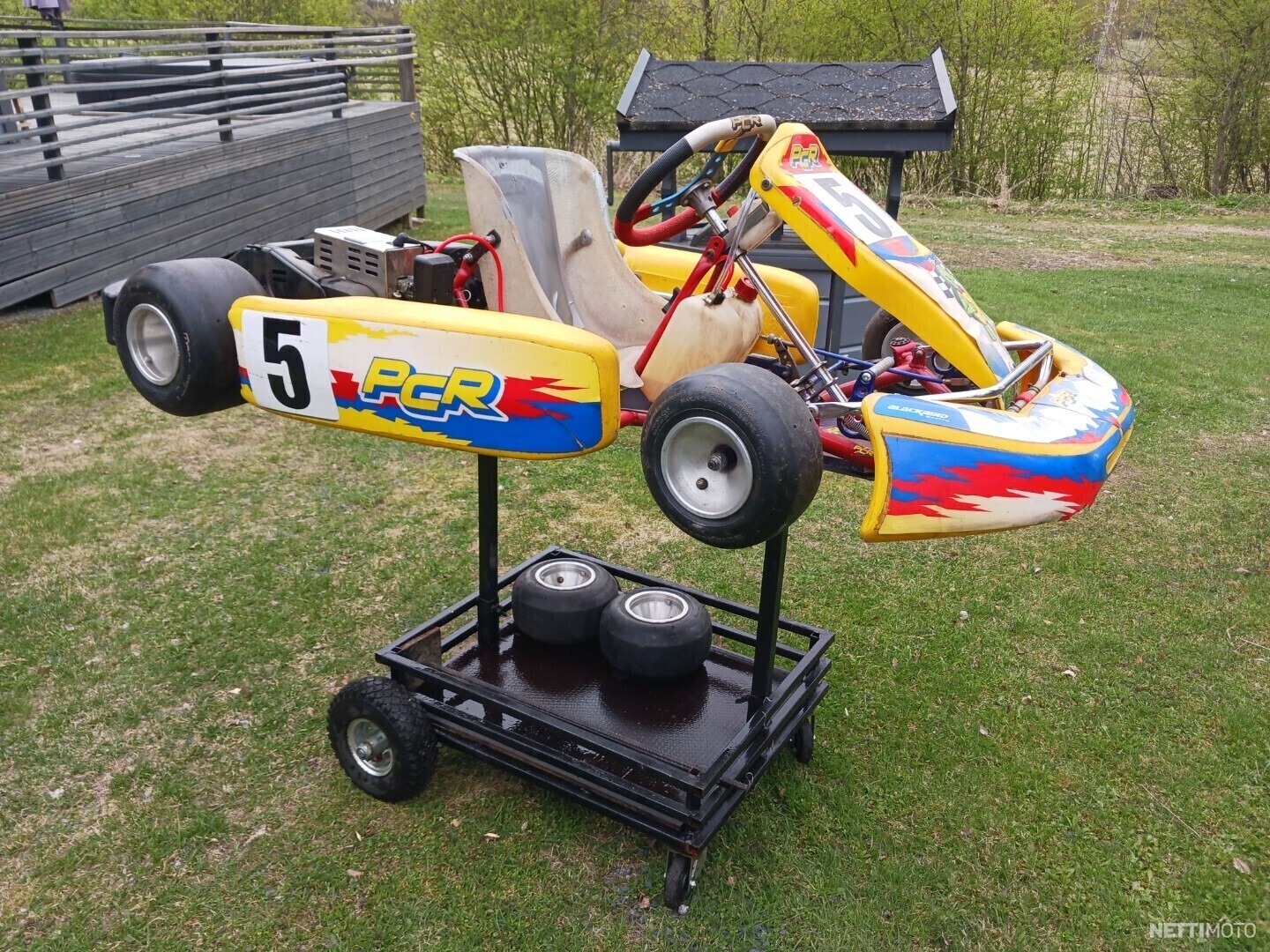 PCR - 60 cc varaosia, kypärä, ajoasu ym.. mukaan 60 cm³ 2007 ...