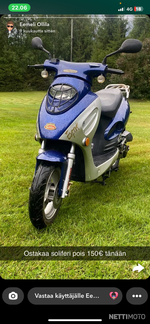 Solifer 4-SPEED Solifer xtr50 50 cm³ 2000 - Rovaniemi - Mopo - Nettimoto