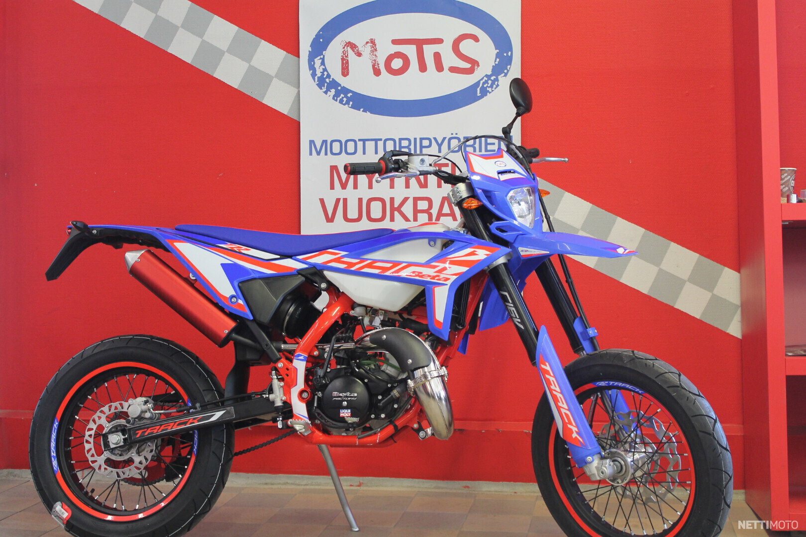 Beta Super Moto RR 50 TRACK BLUE 50 cm³ 2024 - Rauma - Mopo - Nettimoto
