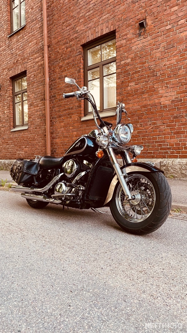 Kawasaki VN Low Rider ** Apehanger ** Ruiskukone ** Huollettu 1 500 cm³ ...