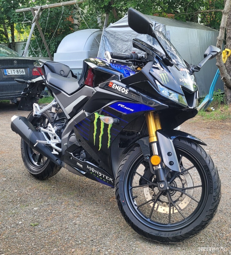 Yamaha YZF-R 125 R125 MONSTER ENERGY YAMAHA MOTOGP EDITION MONSTER BLACK 125 cm³ 2019 - Nokia ...
