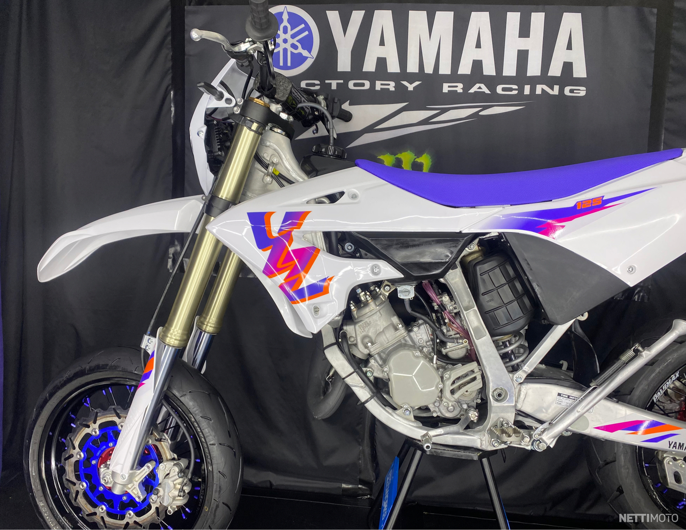 Yamaha YZ 125 AITO VALKOKILPI 50TH ANNIVERSARY 125 cm³ 2024 - Kirkkonummi - Moottoripyörä ...
