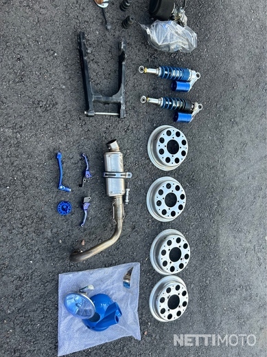 Skyteam Manki TUNING OSIA MUKAAN!! 50 cm³ 2022 - Jyväskylä - Mopo ...