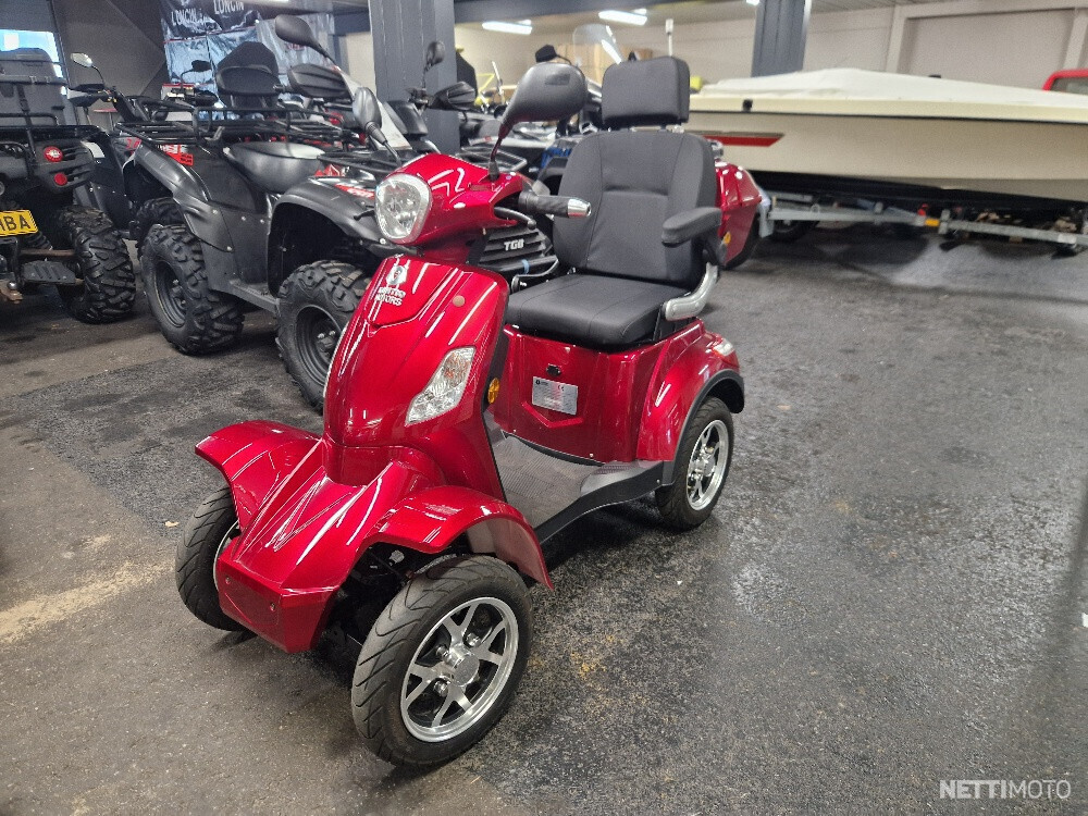 Kontio Motors Silverfox nelipyöräinen sähköskootteri. VAIN 50€ /KK 2022 ...