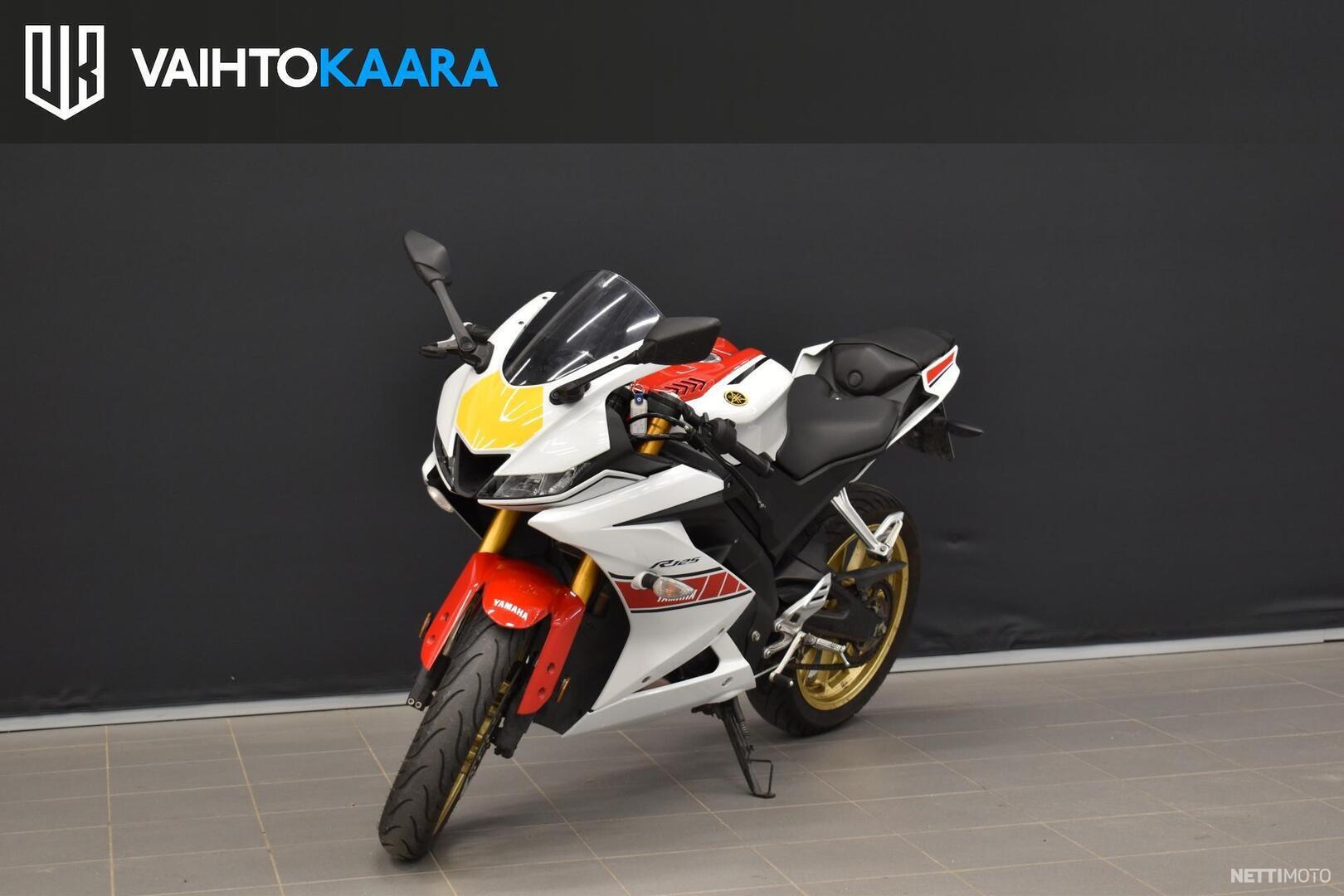 Yamaha YZF-R 125 # World GP Anniversary 60-malli # Akrapovic-putki, Abs-jarrut # 125 cm³ 2022 ...