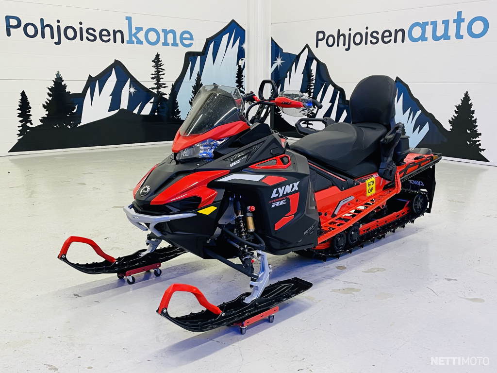Lynx Xterrain 850 E-Tec RE 3700 Lisäpenkillä, Takuu 11/2026 asti ...