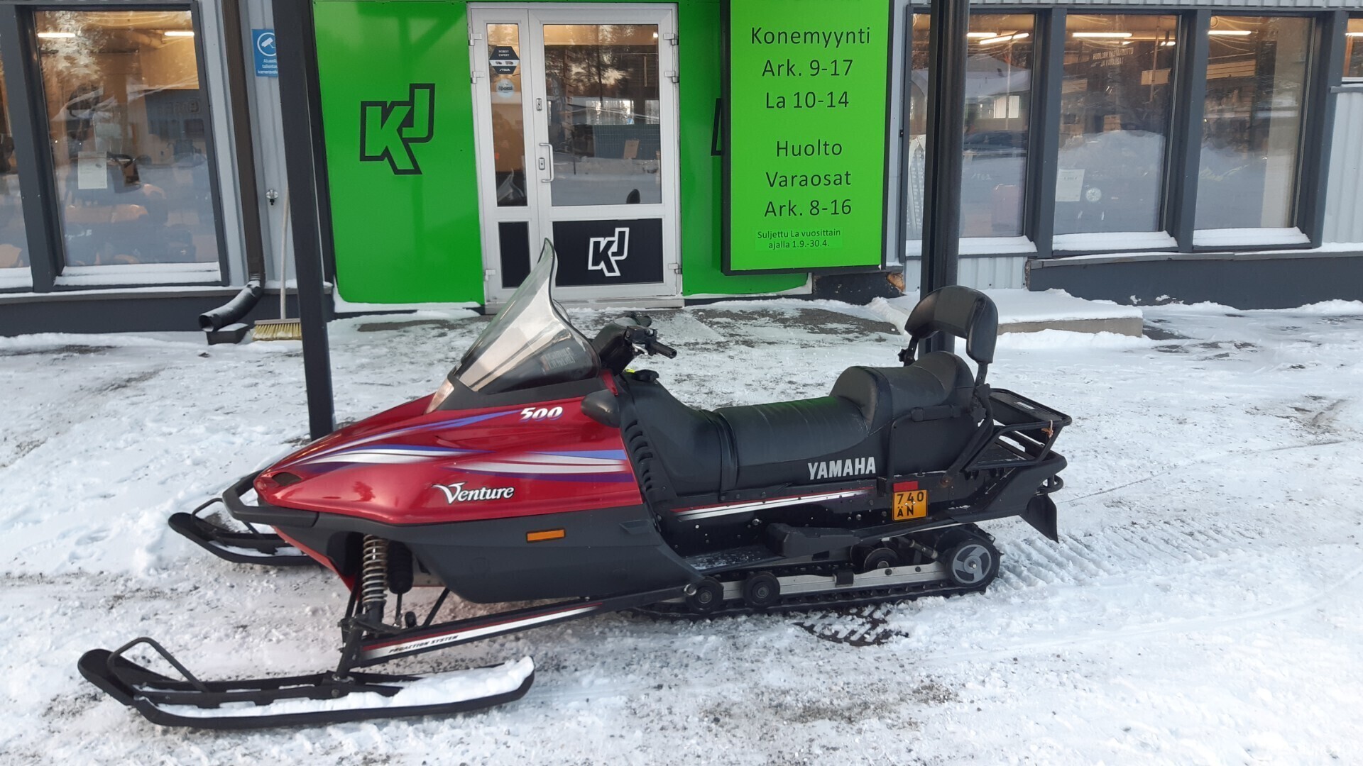 Yamaha Venture 500 / PAKKI / S-STARTTI / EDULLINEN RAHOITUS / HETI ...