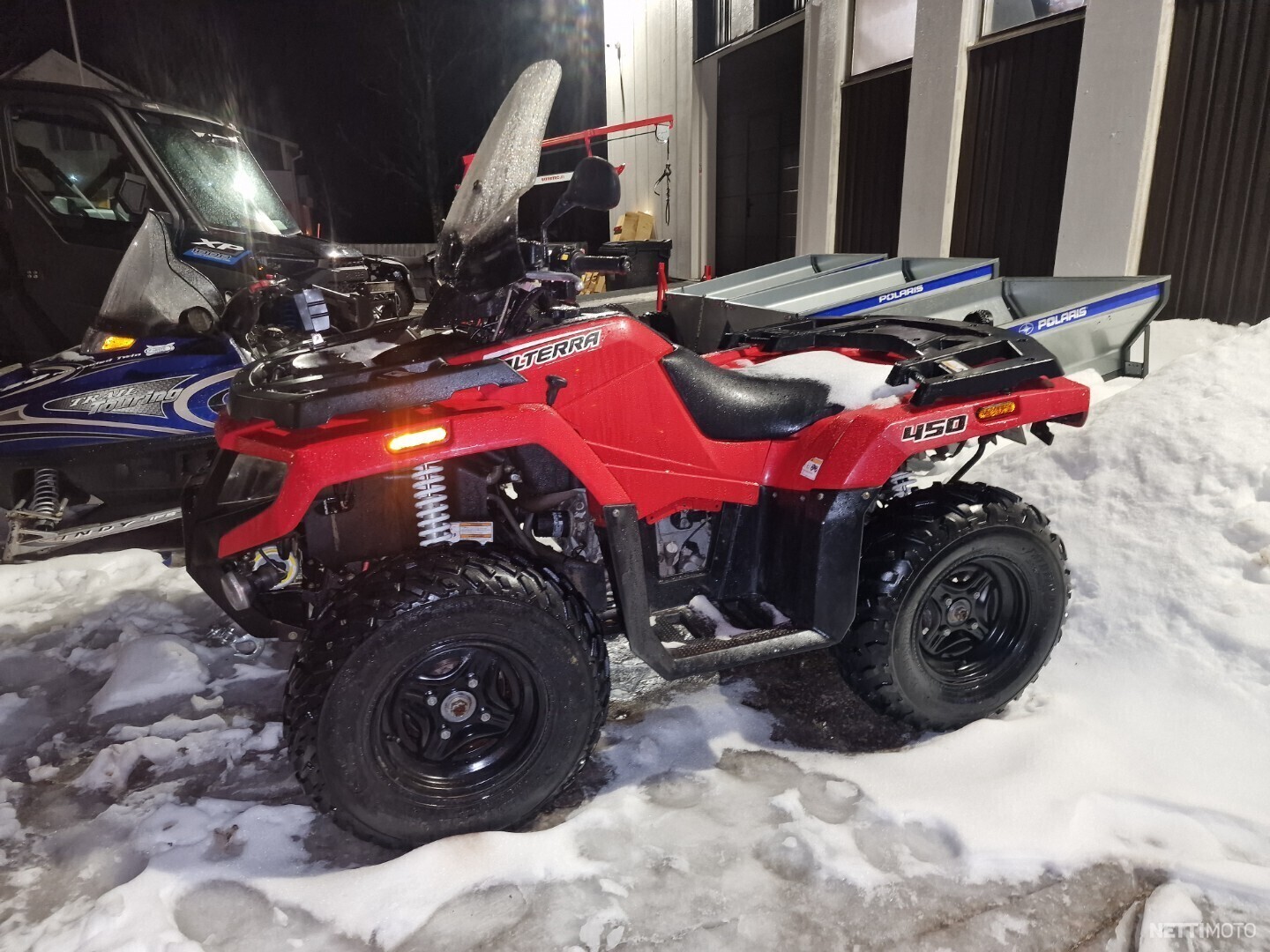 Arctic Cat 450 Alterra T3b traktorimönkijä. Myydään korjattavaksi 450 ...