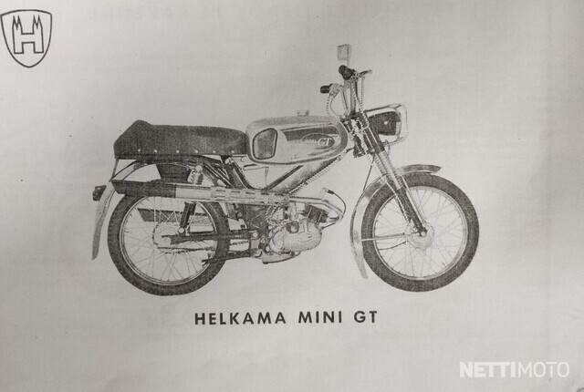Helkama Mini GT 50 cm³ 1967 - Vöyri - Mopo - Nettimoto