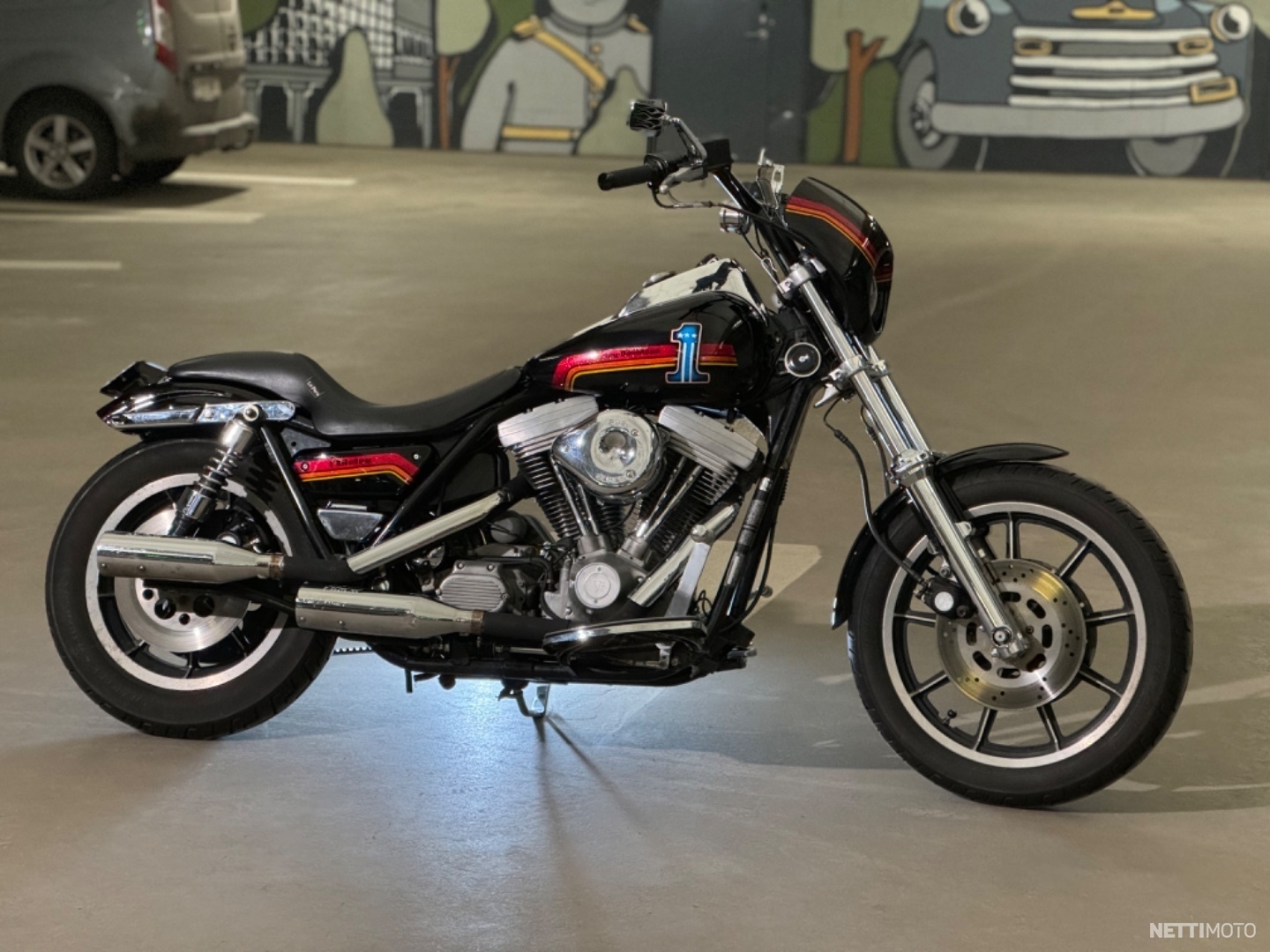 Harley-Davidson FXR FXRS 1 400 cm³ 1987 - Oulu - Moottoripyörä - Nettimoto