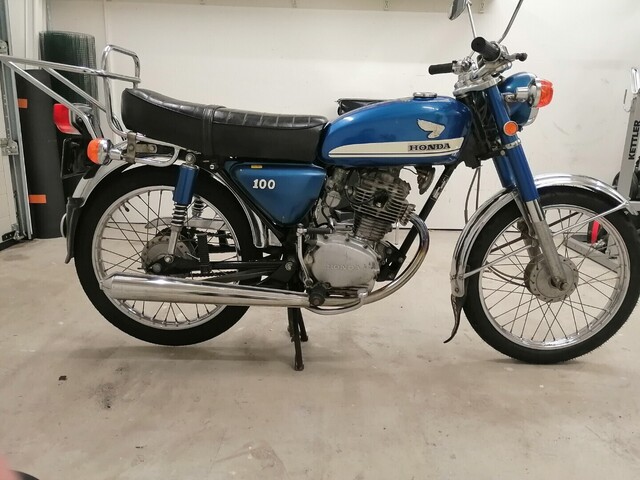 Honda CB CB-100 Super Sport 100 cm³ 1975 - Kotka - Moottoripyörä - Nettimoto
