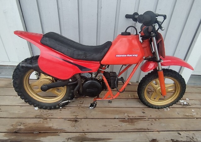 Honda QR 50cc Lasten krossipyörä 50 cm³ 1983 - Vehmersalmi - Mopo ...