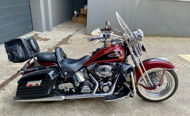 Harley-Davidson Softail FLSTS Heritage Springer Softai 1 500 cm³ 2002 ...
