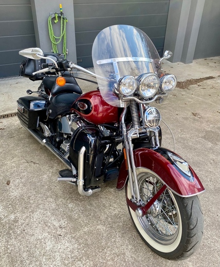 Harley-Davidson Softail FLSTS Heritage Springer Softai 1 500 cm³ 2002 ...