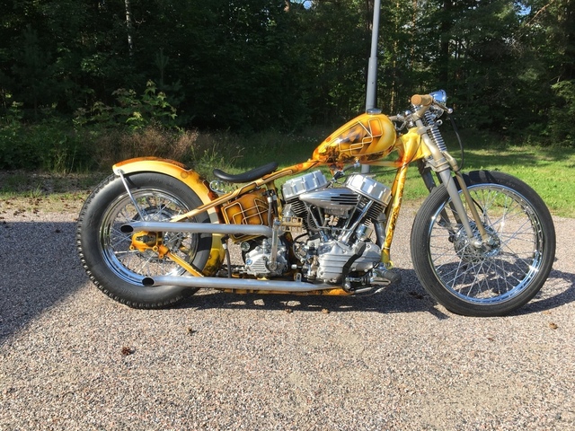 Harley-Davidson Panhead 1 400 cm³ 1949 - Nastola - Moottoripyörä ...