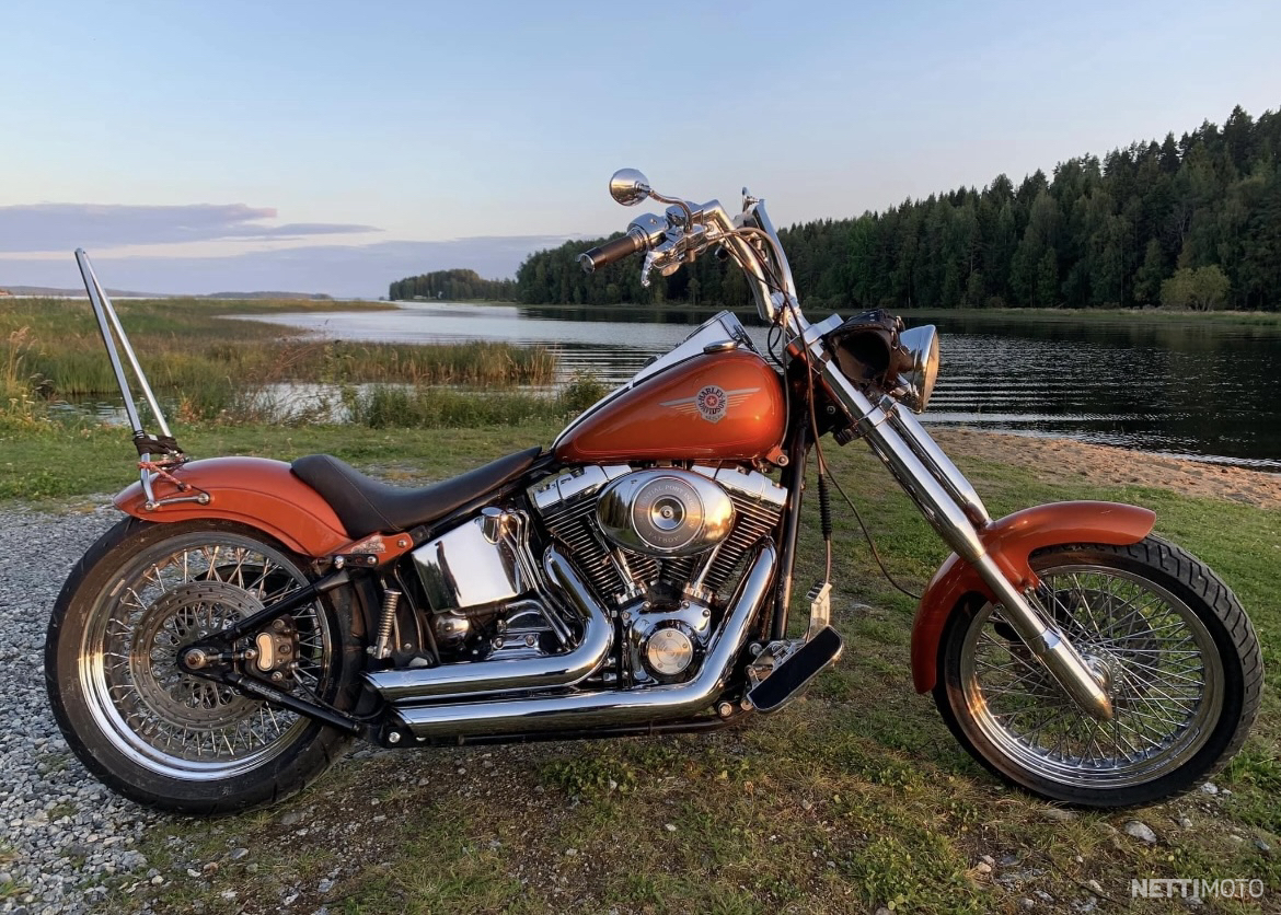 Harley-Davidson Softail FLSTS FAT BOY 1 400 cm³ 2001 - Nurmes ...