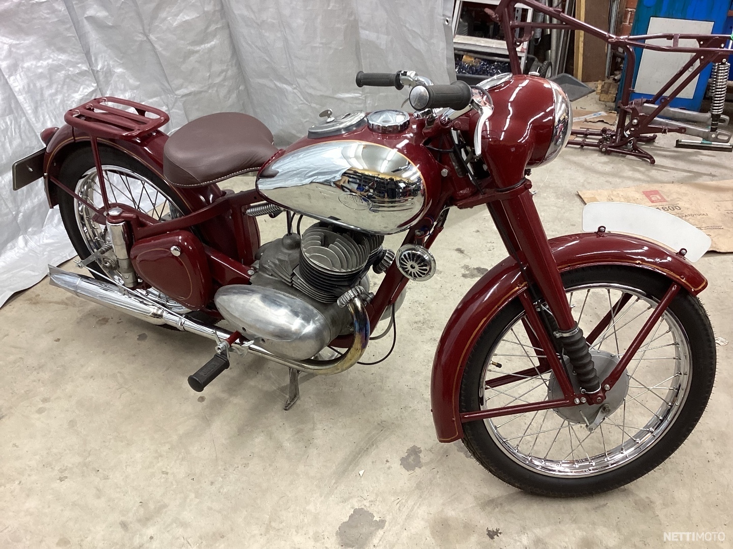 Jawa 350 OHC Java perak 18 350 1953 330 cm³ 1953 - Alajärvi ...
