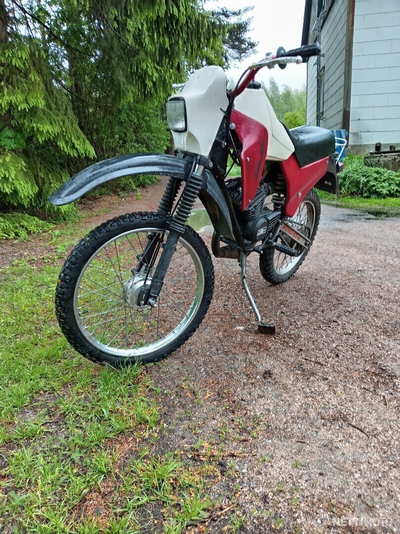 Tunturi Tiger Aqua Air. Toimiva ja pirteästi liikkuva peli! 50 cm³ 1991 ...