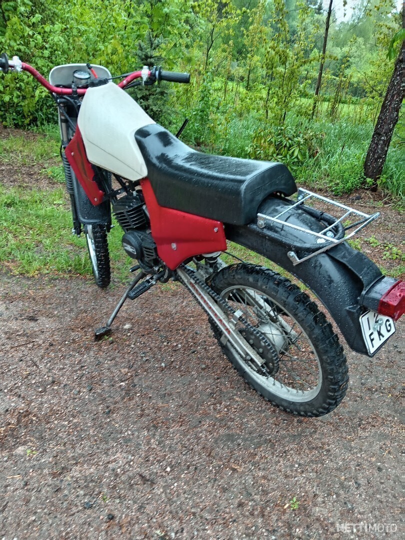 Tunturi Tiger Aqua Air. Toimiva ja pirteästi liikkuva peli! 50 cm³ 1991 ...